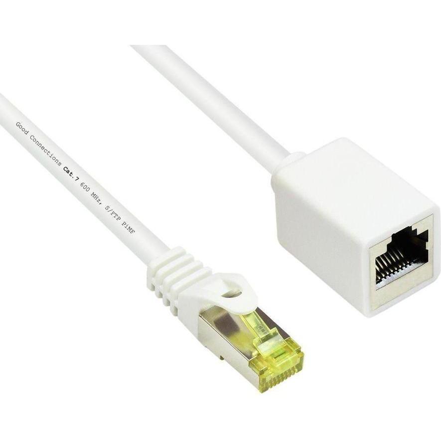 Varia SO-37077 - Patch cable extension, S/FTP, 5m, white (S/FTP, CAT6a ...