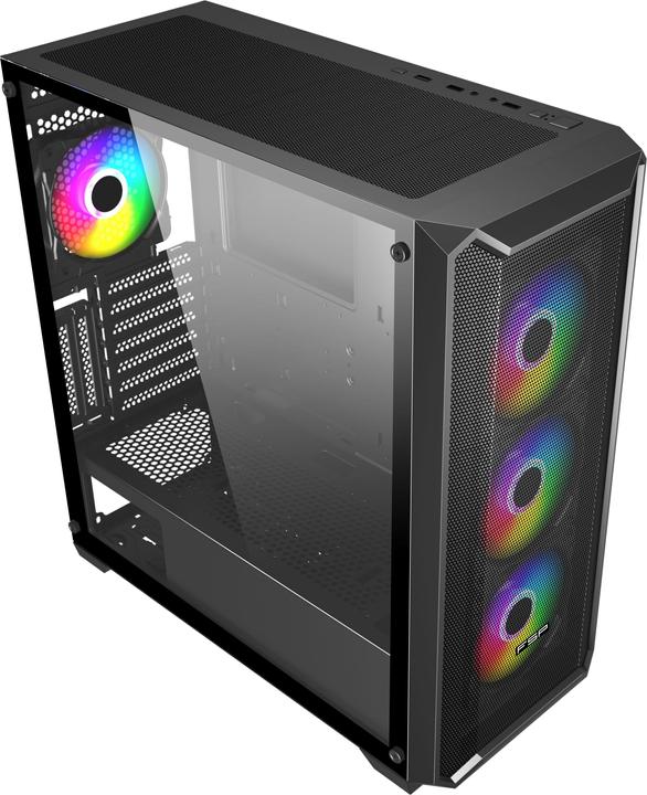 Fortron FSP Geh Ultra CUT591 A E-ATX/ATX/M-ATX/M-ITX o.N. Black retail ...