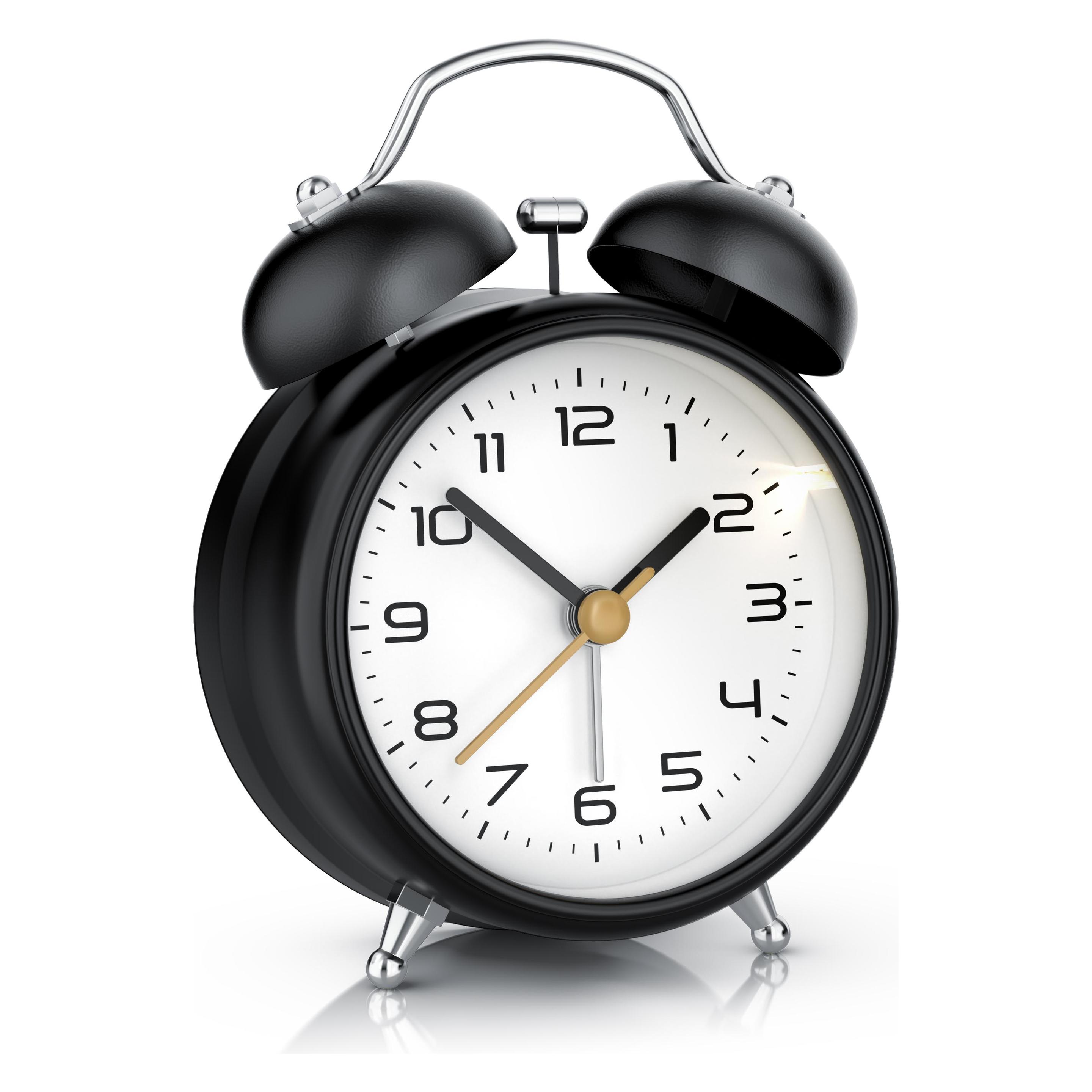 Bearware Analoger Wecker klassisches Design, ohne Ticken, lauter ...