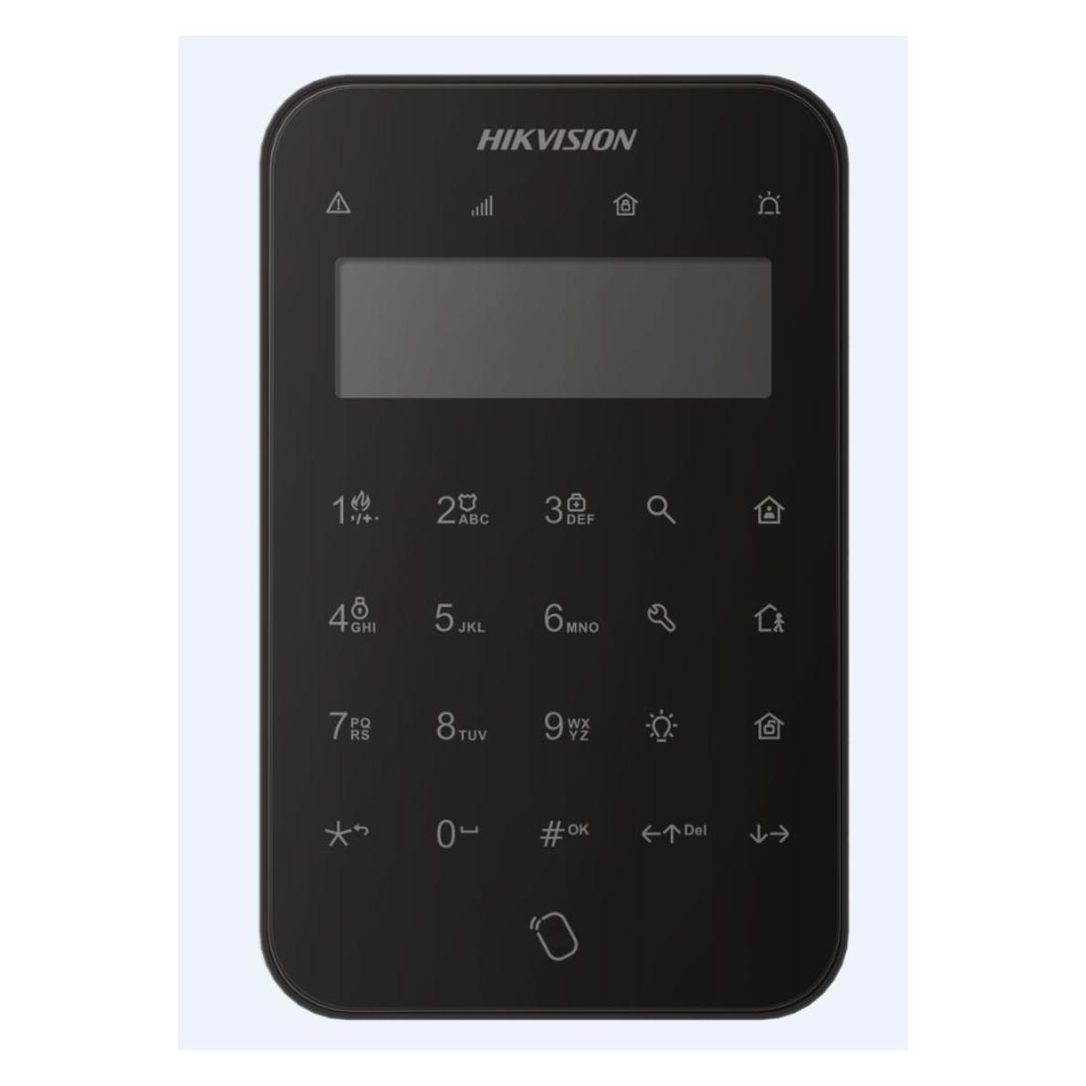 Hikvision DS-PK1-LT-WE(O-STD)/BLACK AxPro Wireless LCD Keypad