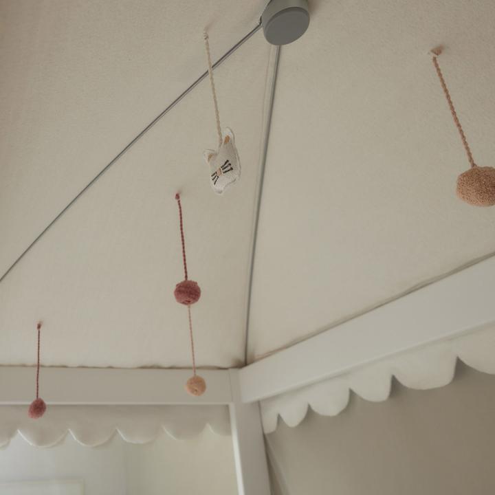 Lifetime Kidsrooms Einzelbett mit Himmel Cat & Bow Canopy 200 mit ...