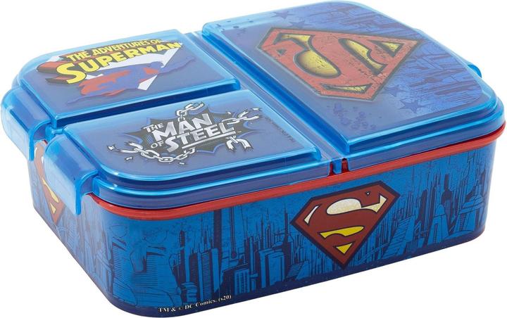 Stor Superman Logo - Lunchbox mit Fächern - buy at Galaxus