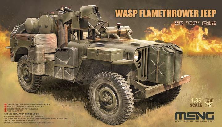 Meng-Model WASP Flamethrower Jeep - kaufen bei Galaxus - Galaxus