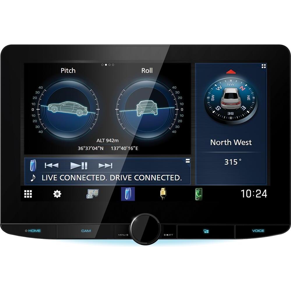 Kenwood Digital Media Receiver mit 10,1 Zoll HD-Display mit Floating ...