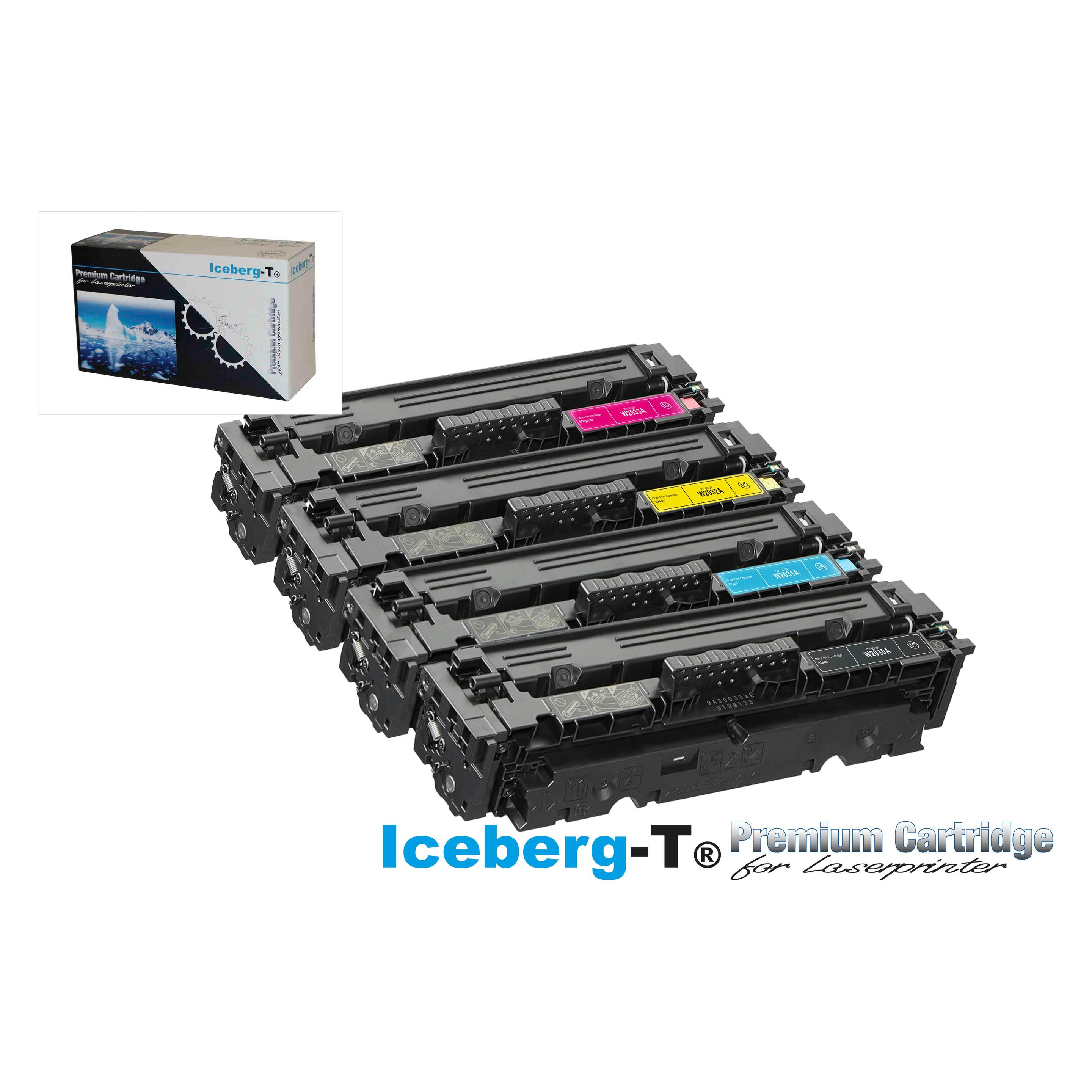 Iceberg-T Toner SET zu HP 415A/ W2030A Set mit allen vier Farben - Digitec