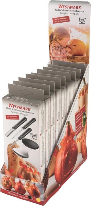 Westmark 9 Kürbis Schnitz-Set Halloween - kaufen bei Galaxus