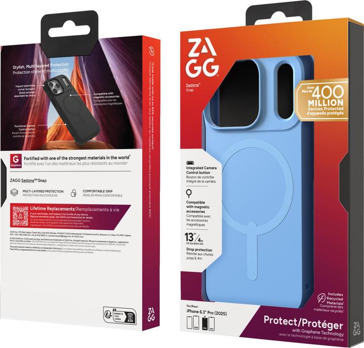 Zagg Case für Apple iPhone 17 Pro Sedona Snap royal ember - Digitec