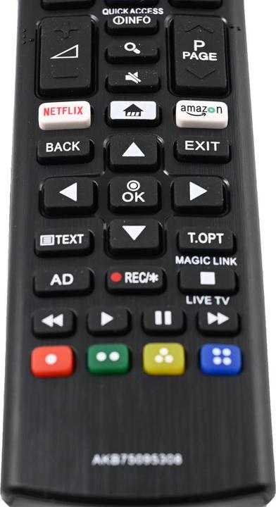 Azurano Remote control for LG AKB75095308 for 2017 LG Smart TV of the ...