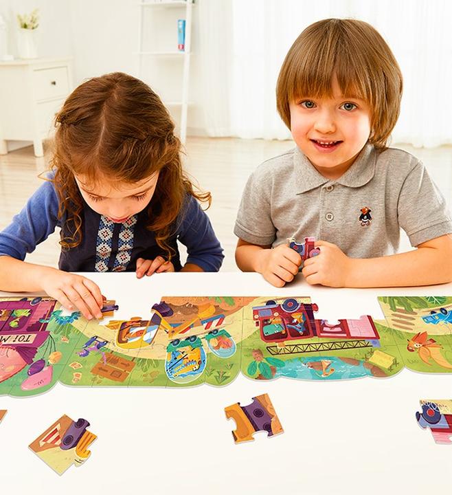 Toi World Leveled puzzle 48/54/63 pcs. XL x3 designs Step 4 Prince ...