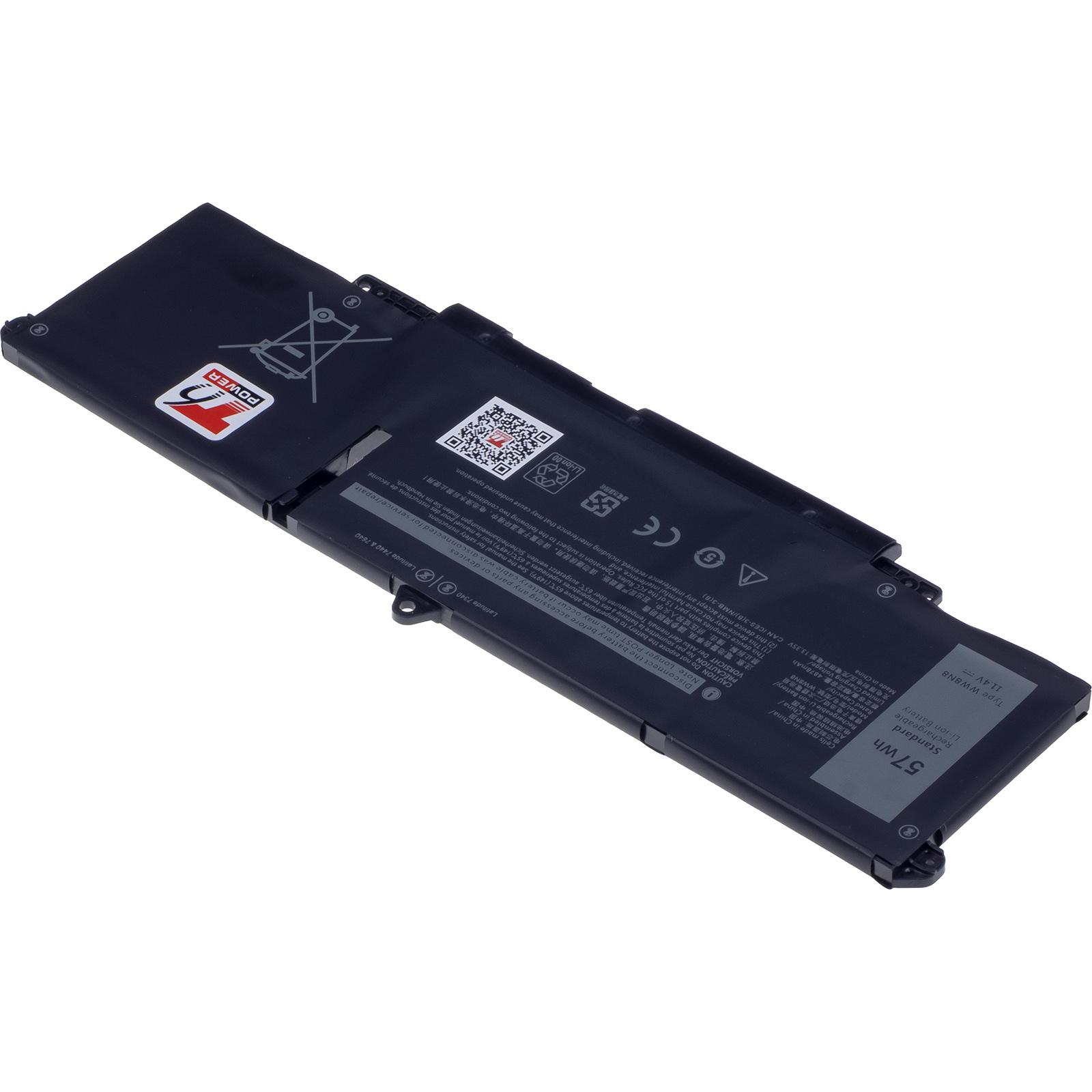 T6 Power Battery for Dell Latitude 7340, 7350, 7440, 7450, 7640, 7650 ...
