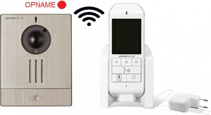 Vision deurbel met camera via DECT technologie - batterijen inbegrepen