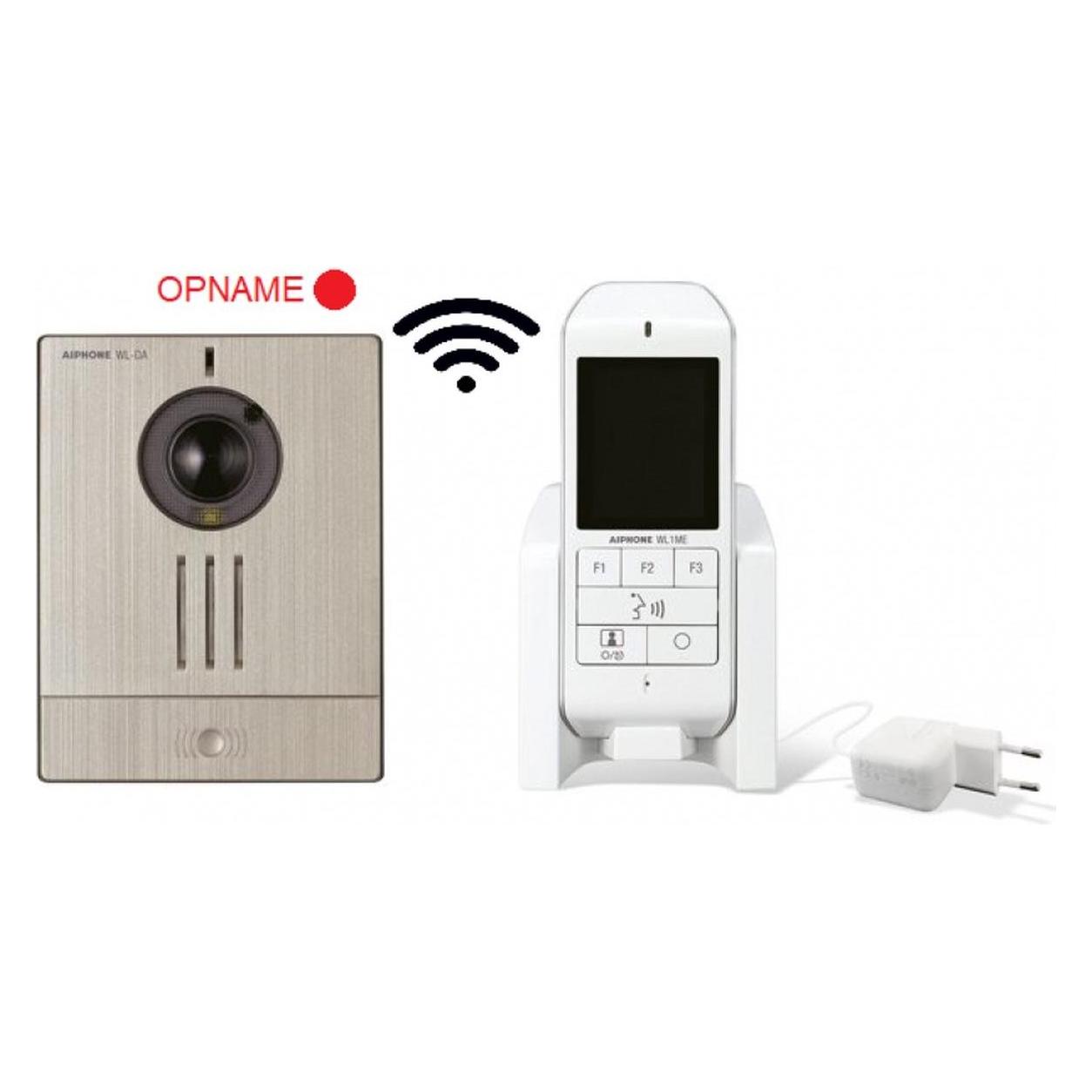 Vision deurbel met camera via DECT technologie - batterijen inbegrepen