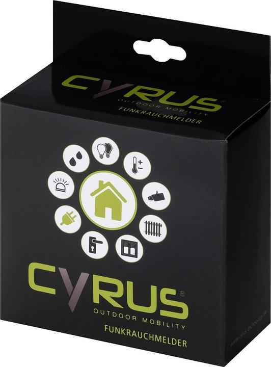 Cyrus Radio smoke detector with integrated heat detector - Galaxus