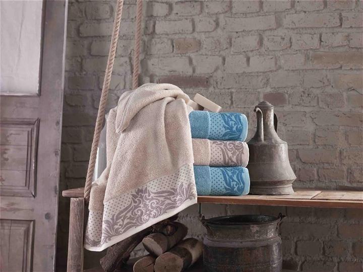 Domoletti TOWEL 70X140 NATALIE CREAM (70 x 140 cm) - Galaxus