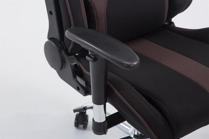CLP Racing office chair Limit fabric, black/brown - buy at Galaxus ...