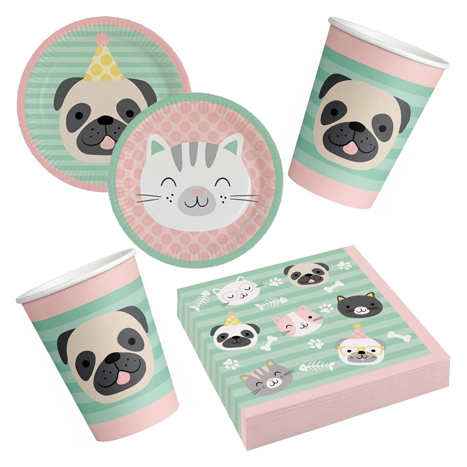 Sombo 36-teiliges Party-Set Hello Pets - kaufen bei Galaxus