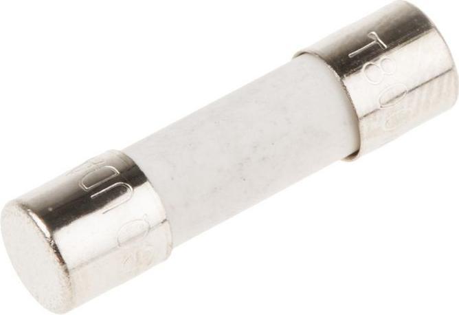 RS PRO 800mA T Ceramic Cartridge Fuse, 5 x 20mm, Packung à 10 Stück ...