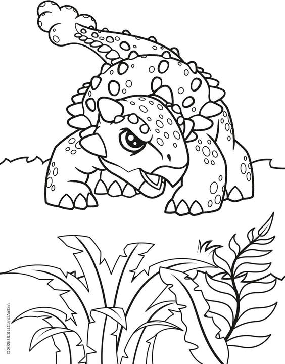 jurassic world 4 coloring pages
