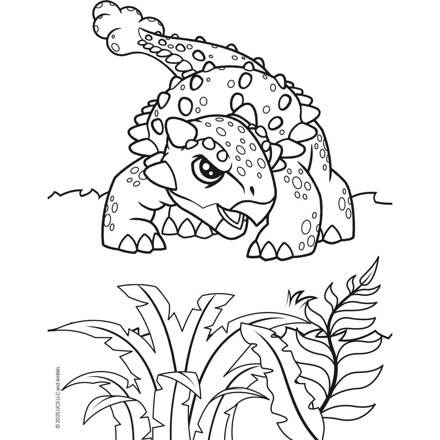bumpy coloring page
