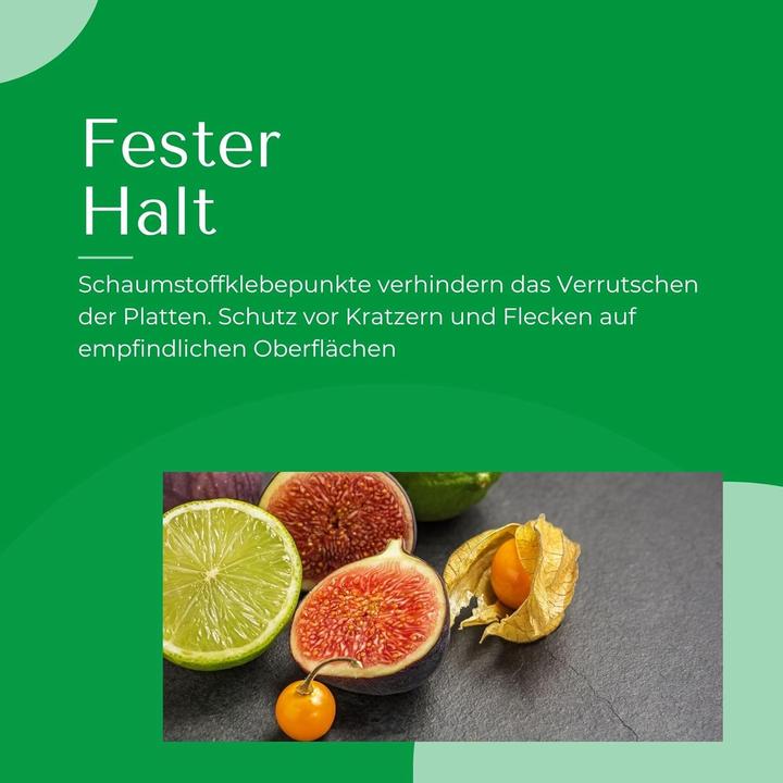 Novaliv 4x slate plates I rectangular I 40x30x0.5 cm I sushi serving ...