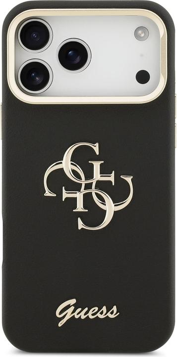 Guess PU Grained 4G Logo Stand Camera Frame Case für Apple iPhone 17 ...