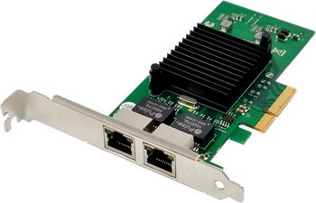 Allnet PCIe 1G X4 Dual Port Server Adapter- Copper RJ45