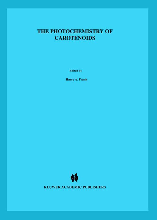 Springer The Photochemistry of Carotenoids - kaufen bei Galaxus