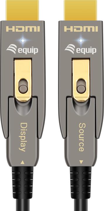 equip HDMI HS Ethernet 2.0 D-A DAOC 4K/60Hz 20.00m schwarz (20 m) - Digitec