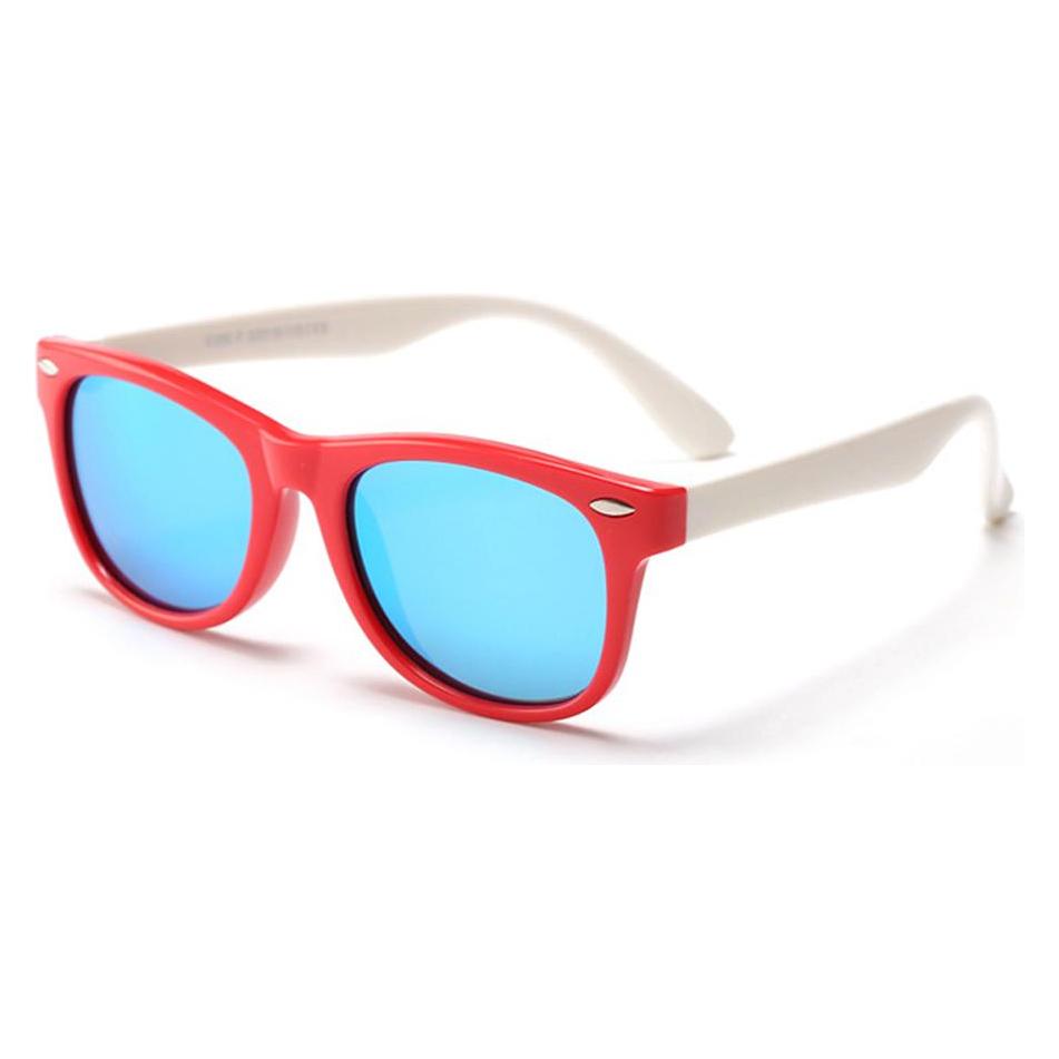 Techsuit - Sunglasses Polarised (D802) - for Kids, UV Protection - Red ...