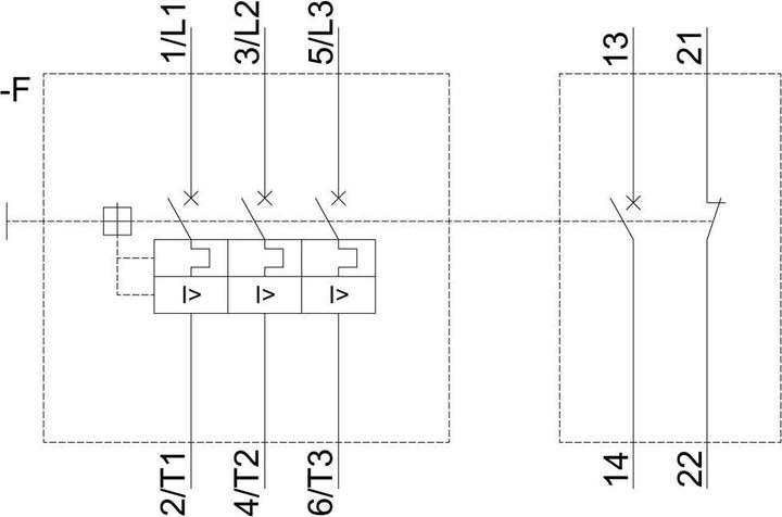 Siemens Circuit breaker S00 2.8-4A 52A 1NO+1NC - kaufen bei Digitec