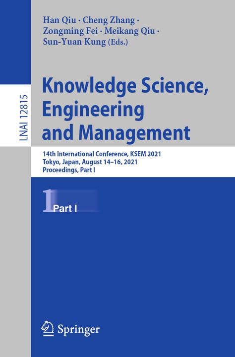 Springer Knowledge Science, Engineering and Management - Galaxus