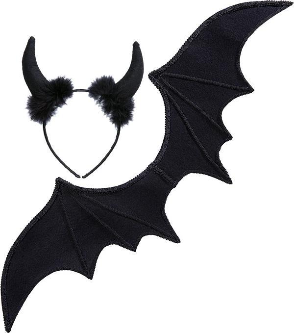 Widmann Schwarzer Teufel Dress-up-Set - kaufen bei Galaxus