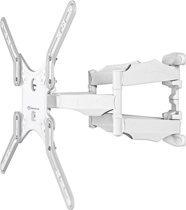 Onkron TV retractable and swivel wall mount 37" to 70", VESA 400x400 ...