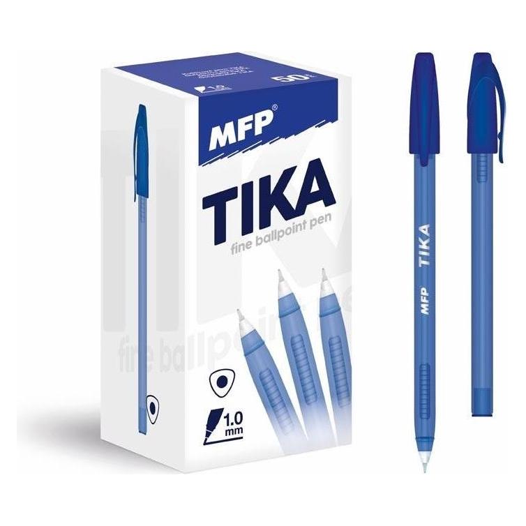 Teka Tika 107 blauer Kugelschreiber (50 Stück) - kaufen bei Digitec