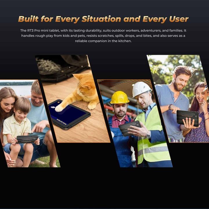 Oukitel RT3 Pro Robustes Tablet (8", 128 GB, Grün) - Digitec