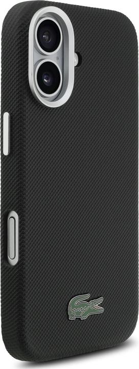 Lacoste PVC Iconic Petit Pique Metal Logo MagSafe Case for iPhone 17 ...