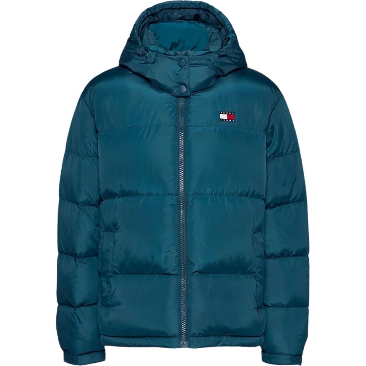 Tommy Jeans Alaska Pufferjack Dames - Deep Seawater - Maat S - Galaxus