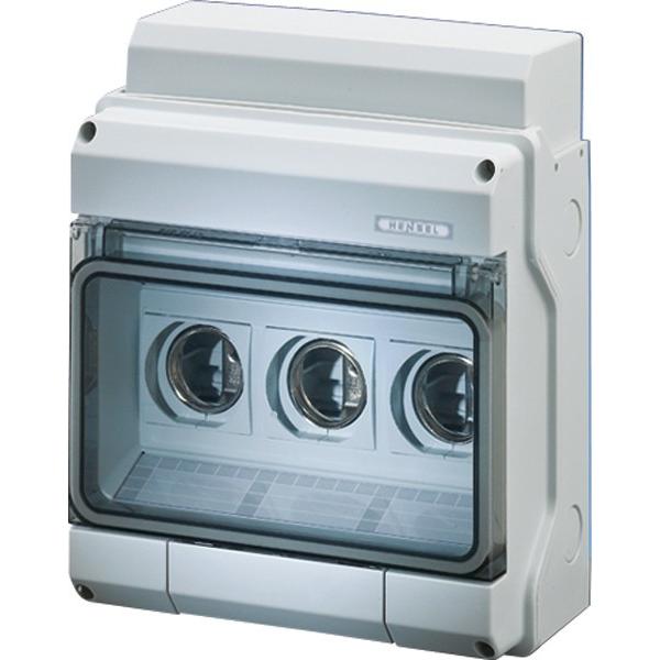 Hensel HEN KV 9363 KV fuse box IP65 3x63A Diazed DIII E40 - Galaxus