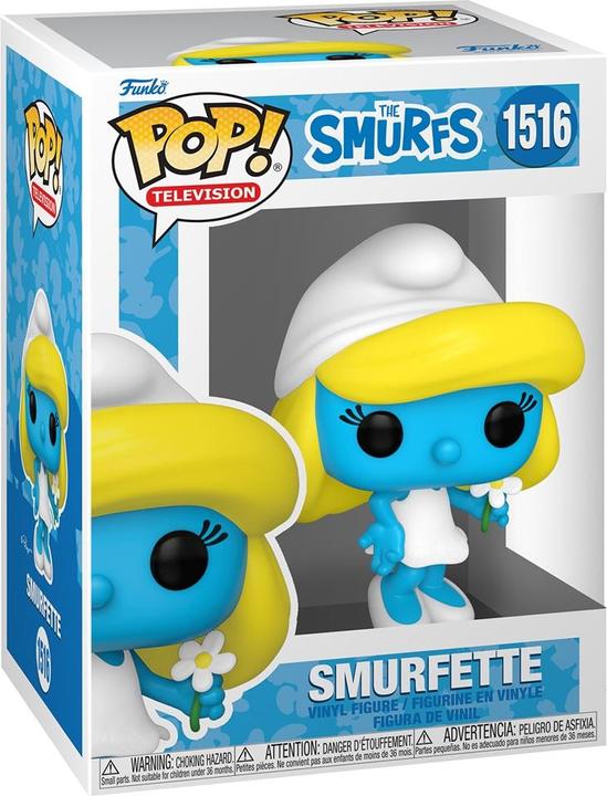 Funko Die Schlümpfe POP! TV Vinyl Figuren Smurfette w/CH 9 cm Sortiment ...