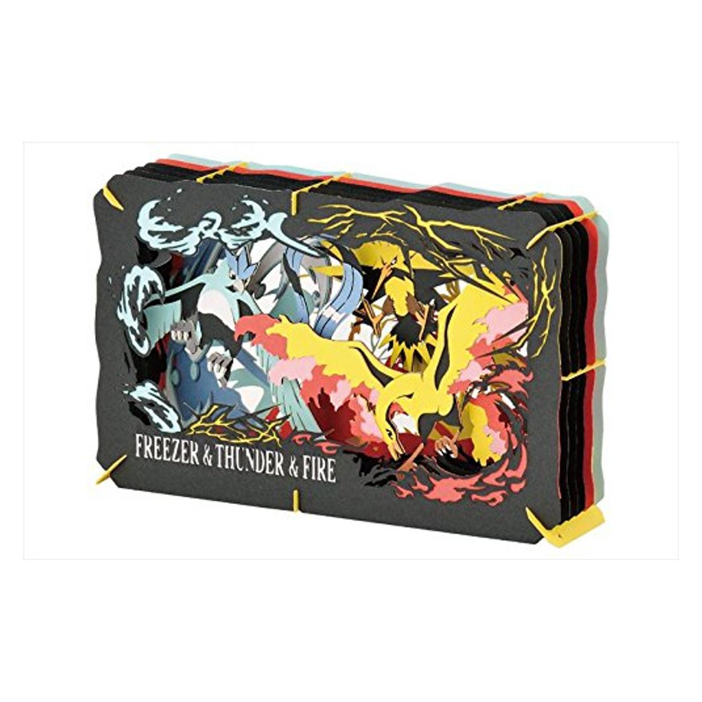 Pokémon Ensky Paper Theater PT-L02 Pokemon Articuno, Zapdos, and ...