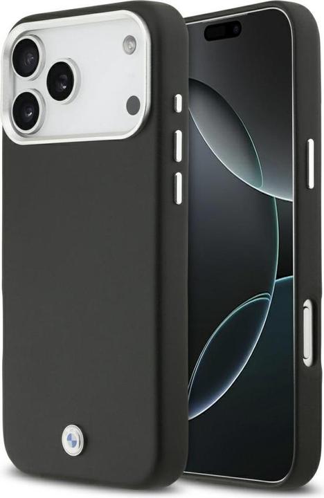 BMW Sign Full Wrapped Metal MagSafe Case for iPhone 17 Pro Max Black ...