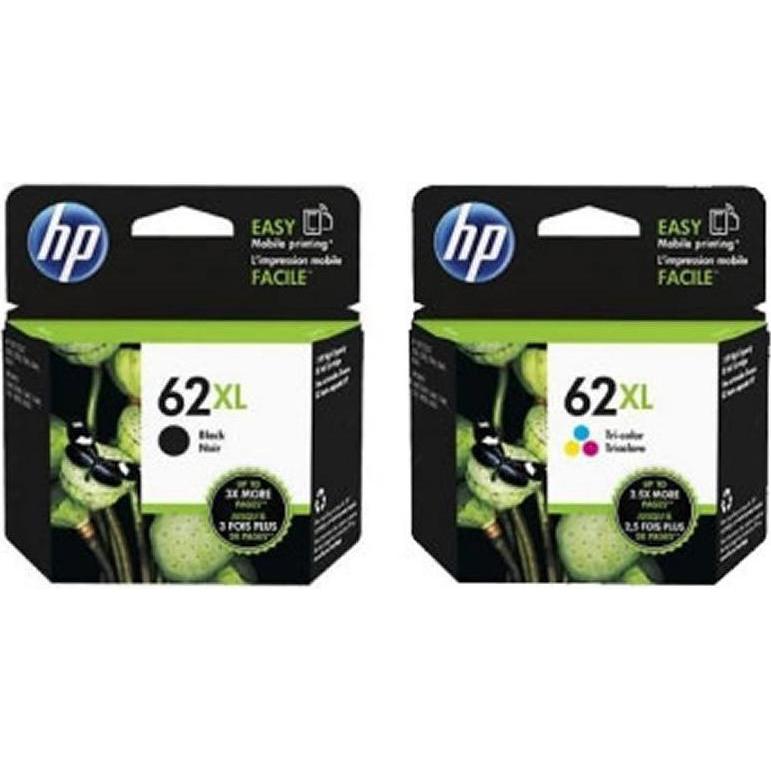 HP 2 Original 62XL Tinte Patrone OfficeJet 200c 202 250 5740 5742 5744 ...