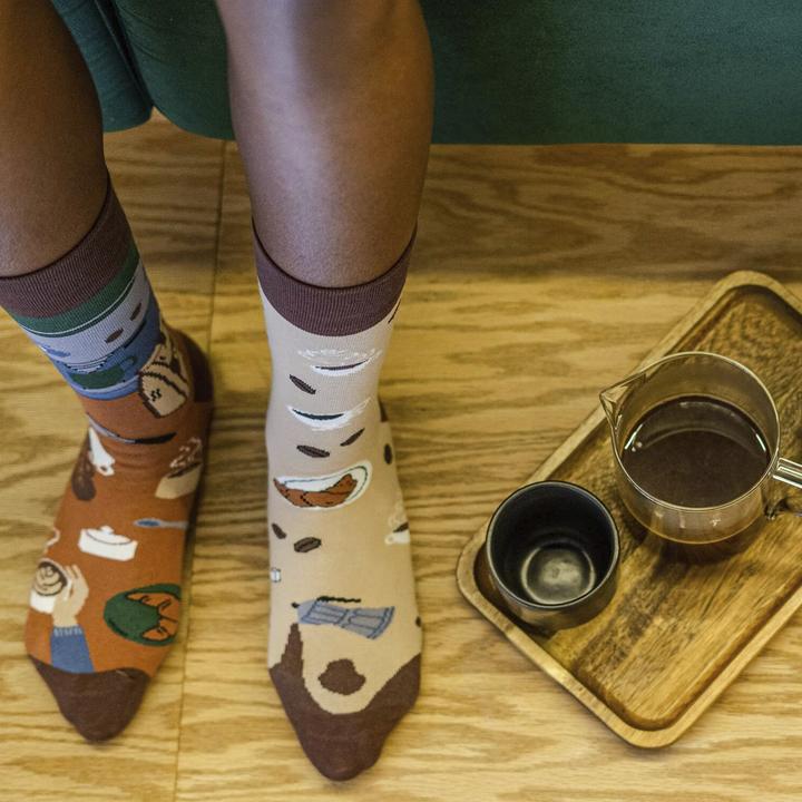 Spox Sox – Mismatched Lustig Odd Socken - und socken – Kaffee - Galaxus