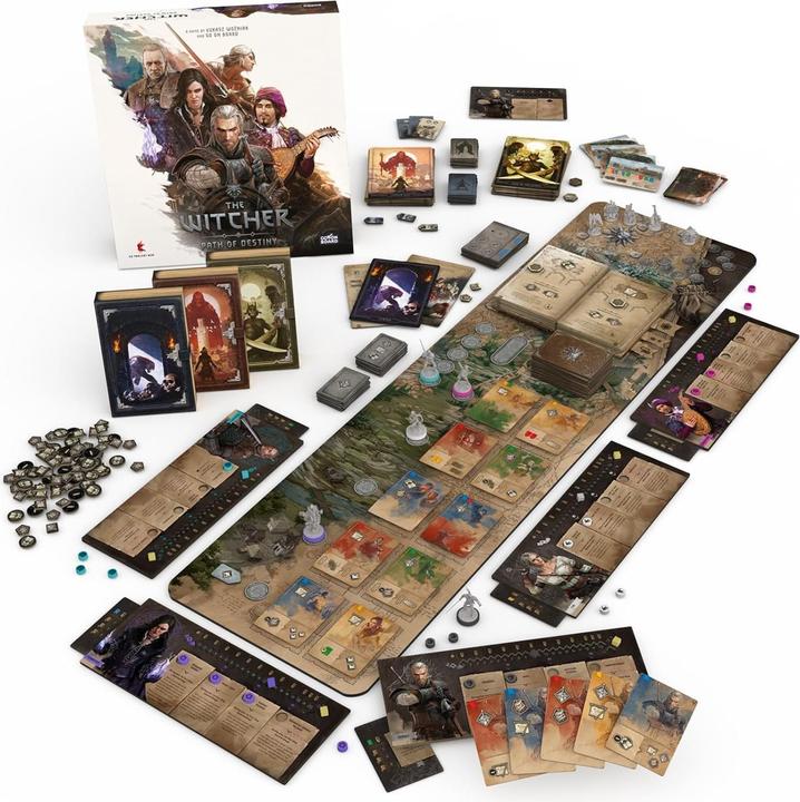 Go on Board The Witcher Path of Destiny Deluxe Edition Tableau-building ...