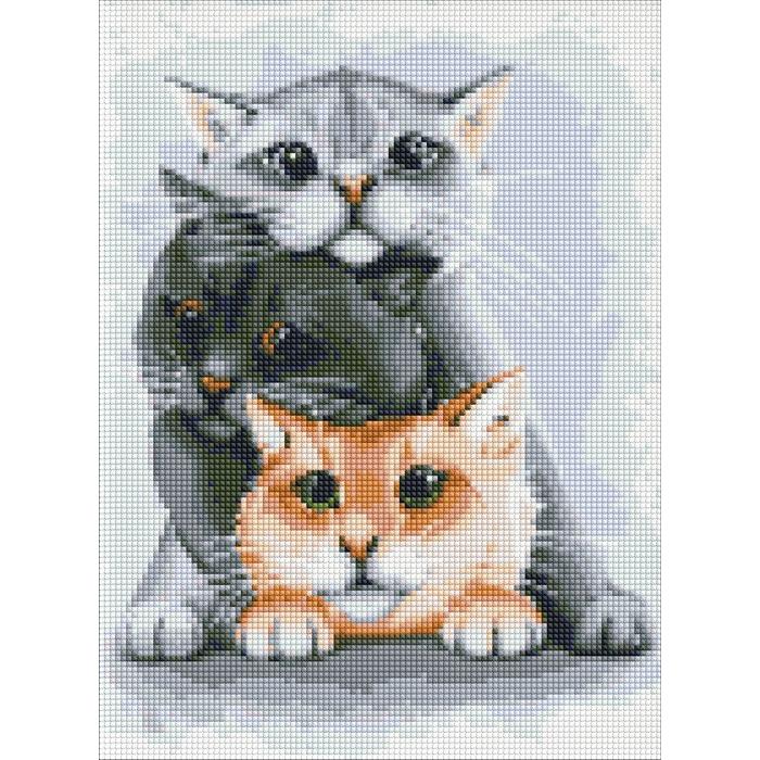 Ideyka Diamond Painting Kleine Haustiere 30 x 40 mit Rahmen - Galaxus