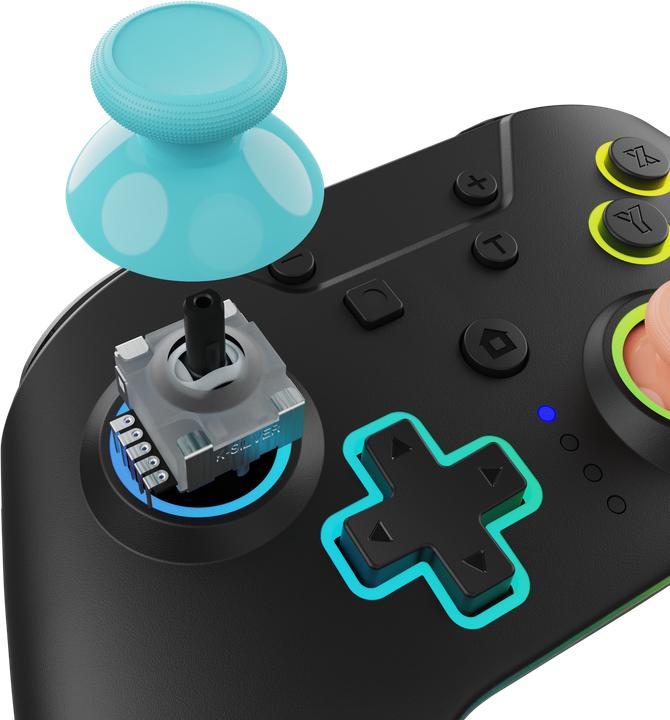 Hyperkin NuRival Wireless Hall Effect Game Controller (Switch, Switch ...