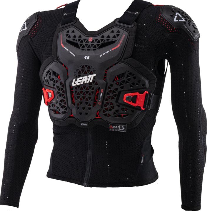Leatt Body Protector 4.5 Hybrid Jr V26 (XL, Coudes, Protection dorsale ...