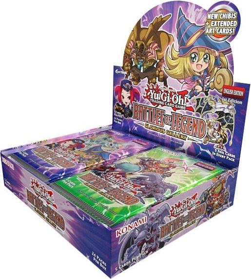 Konami Yu-Gi-Oh! TCG Battles of Legend: Glorious Gallery présentoir ...