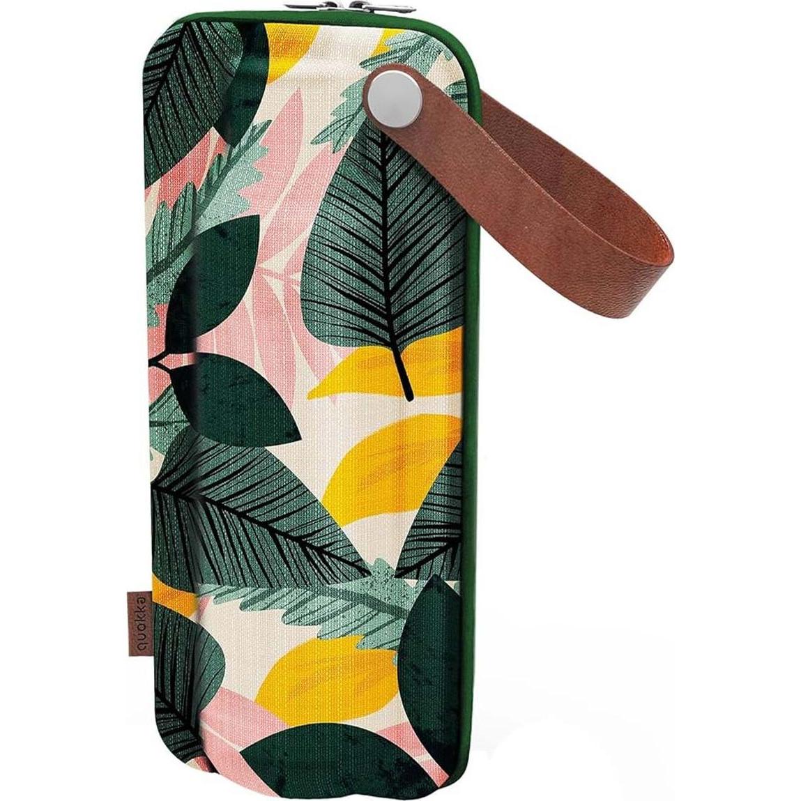 Quokka Dr. Nona Green Bottle Case (Herbstblätter) - kaufen bei Galaxus