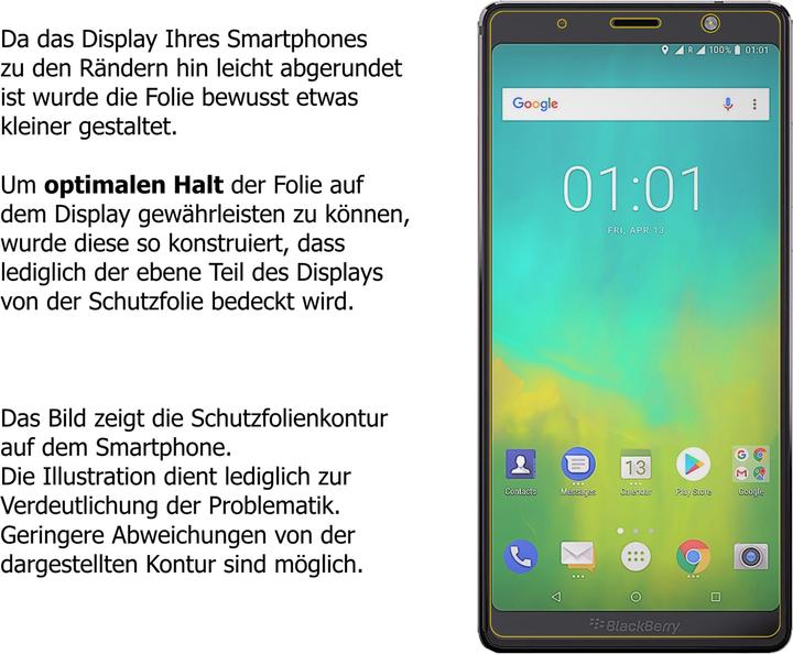 Dipos Displayschutzfolie Antireflex (6 Stk., BlackBerry Evolve) - Galaxus